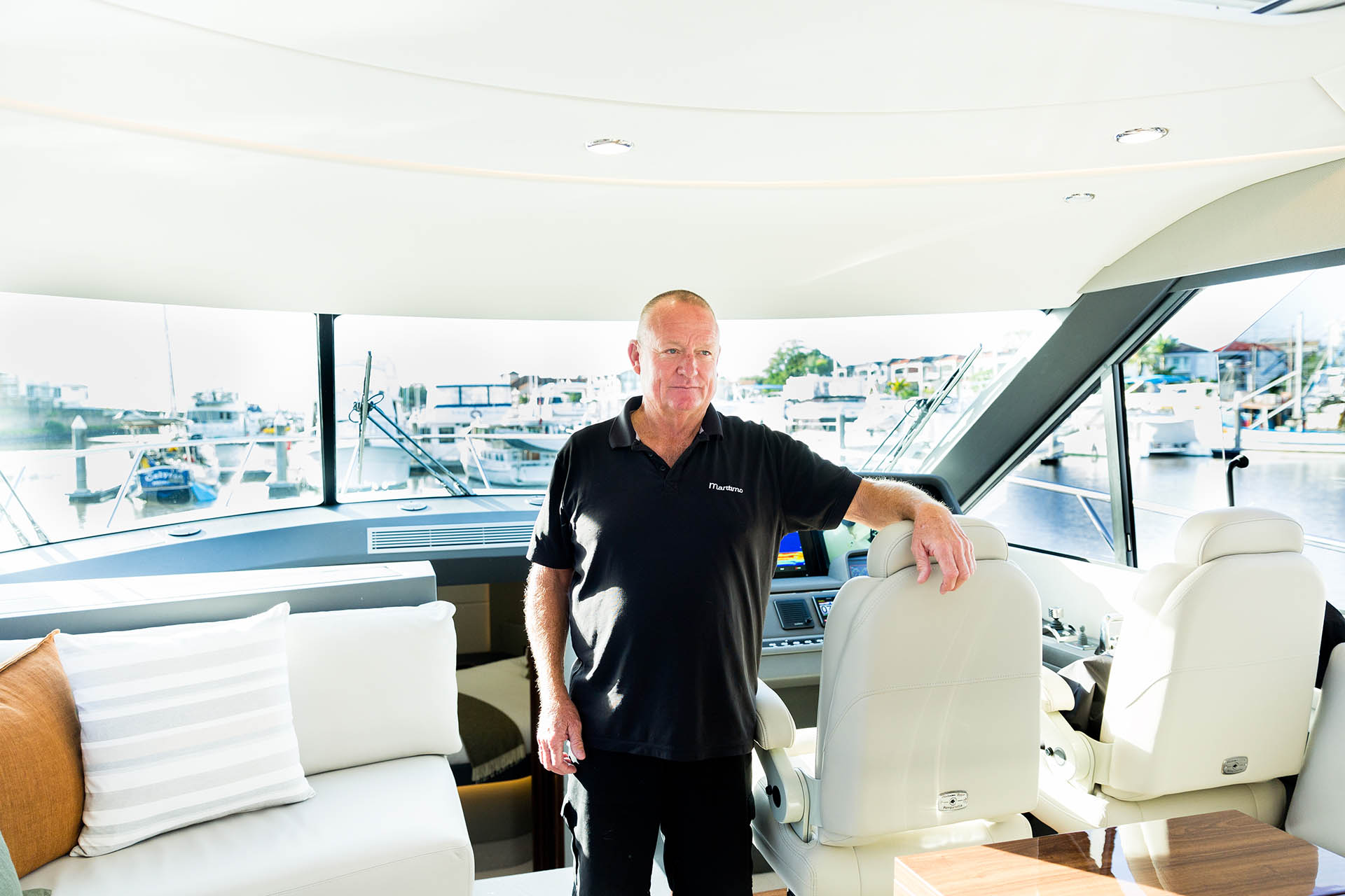 Onboard the Maritimo S600 Offshore - Nautilus Marine Insurance